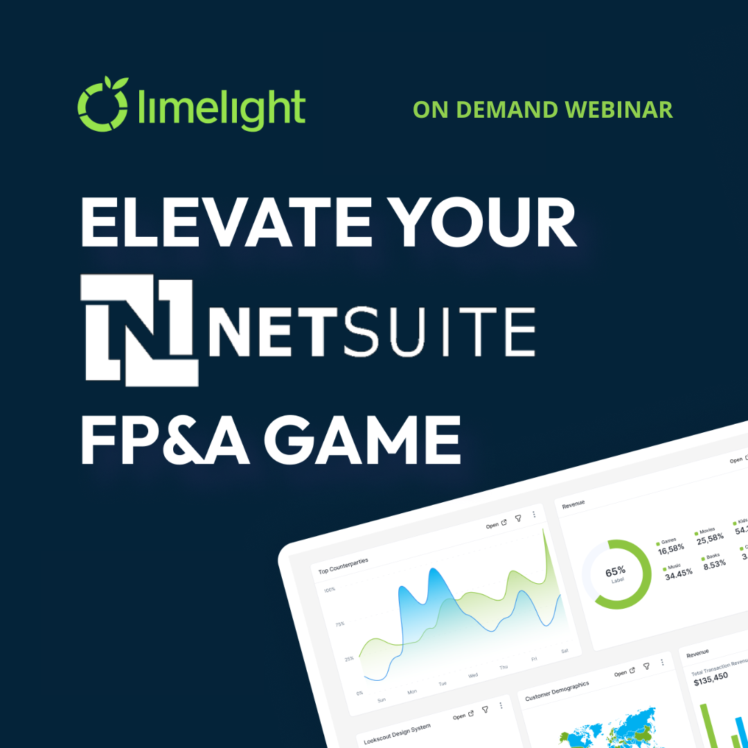 Elevate Your NetSuite FP&A Game - On Demand Webinar